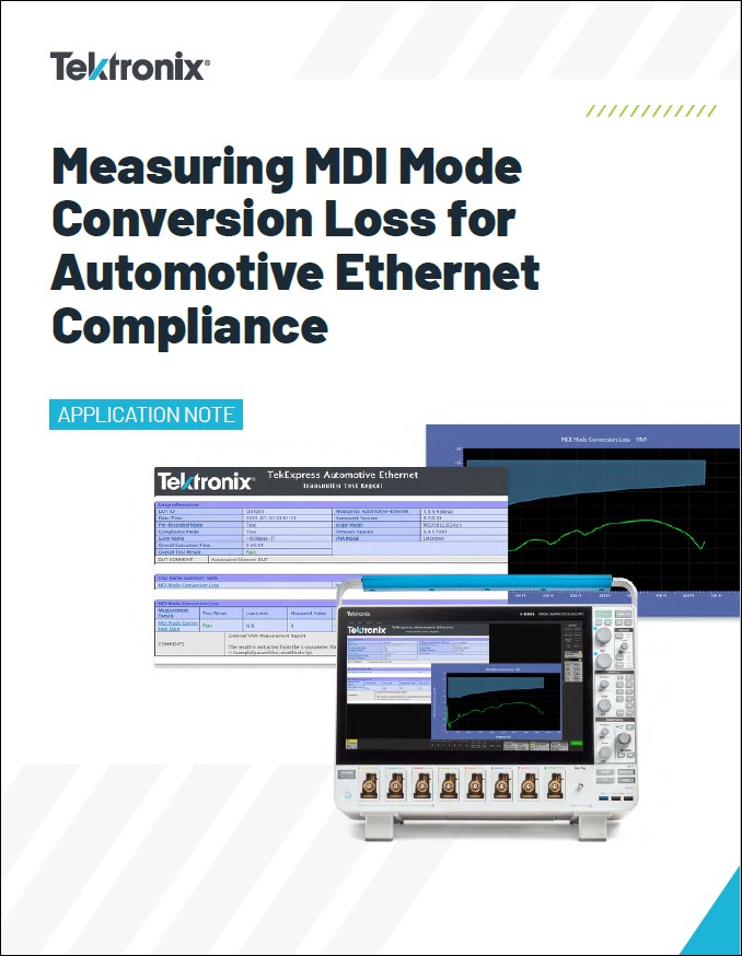 Mdi Mode Conversion Loss Tektronix