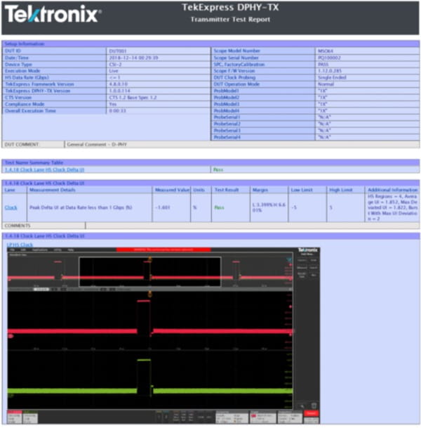 MIPI D-PHY Transmitter Test Application | Tektronix MIPI D-PHY Transmitter Test Application | Tektronix