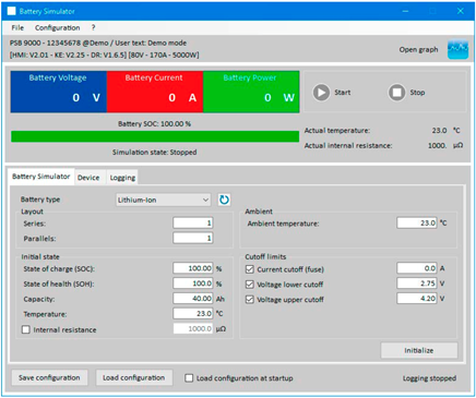 Simulate Batteries with the EA Battery Simulator | Tektronix