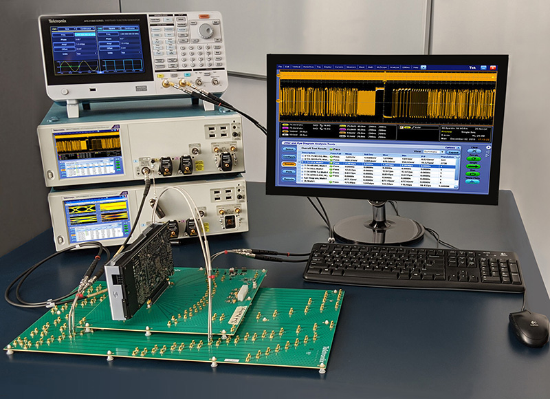 Tektronix Introduces Industry first PCI EXPRESS 6 Base Transmitter ... Tektronix Introduces Industry first PCI EXPRESS 6 Base Transmitter ...