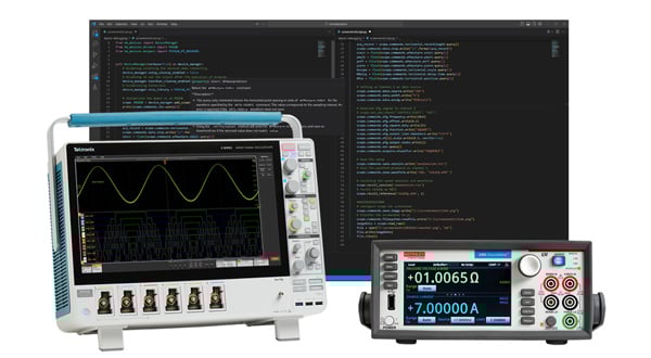 Python 自动化 Tektronix 5211