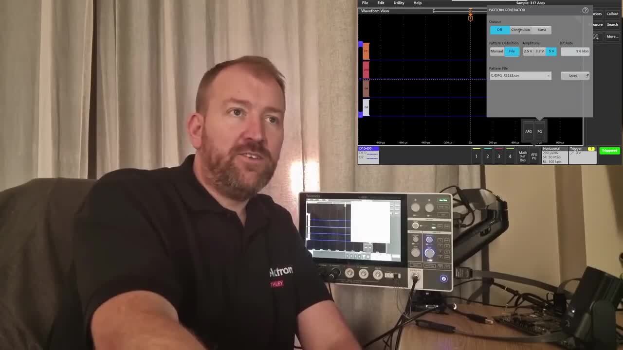 2 Series MSO - Digital Pattern Generator | Tektronix