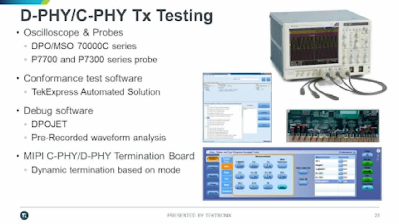 Demystify MIPI D-PHY and C-PHY Transmitter and Receiver Physical Layer ...