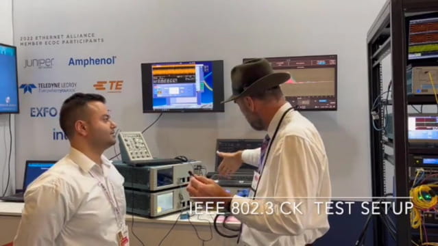 ECOC 2020 IEEE 802_3ck Solution | Tektronix