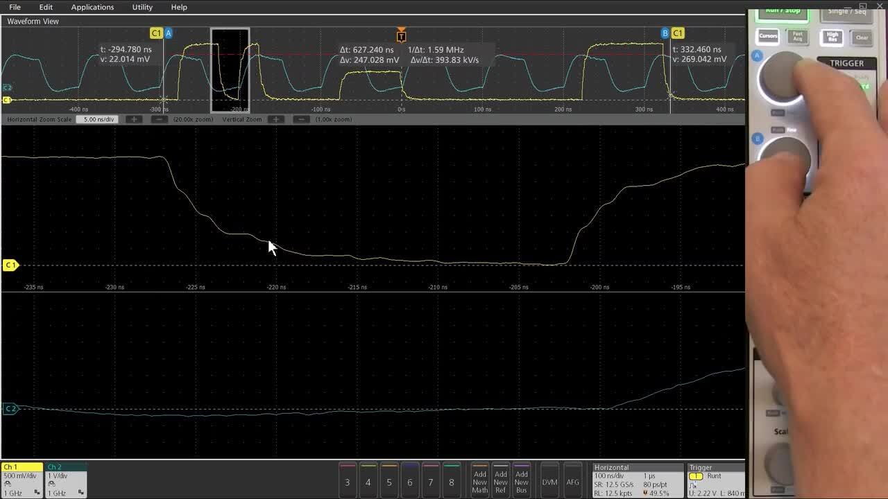 How to Use Oscilloscope Cursors and Callouts for Easy Waveform Annotation | Tektronix