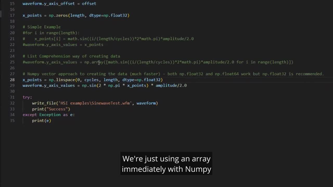Leveraging HSI with Python | Tektronix