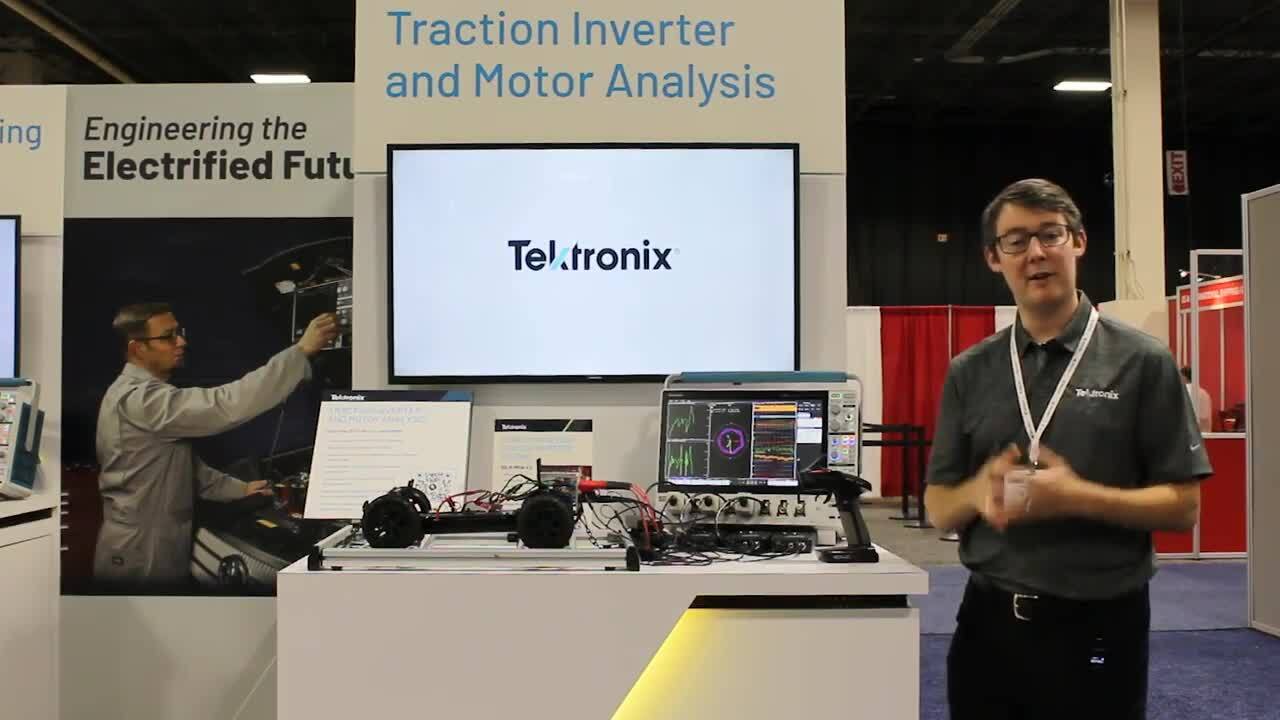Traction Inverter and Motor analysis using IMDA software | Tektronix