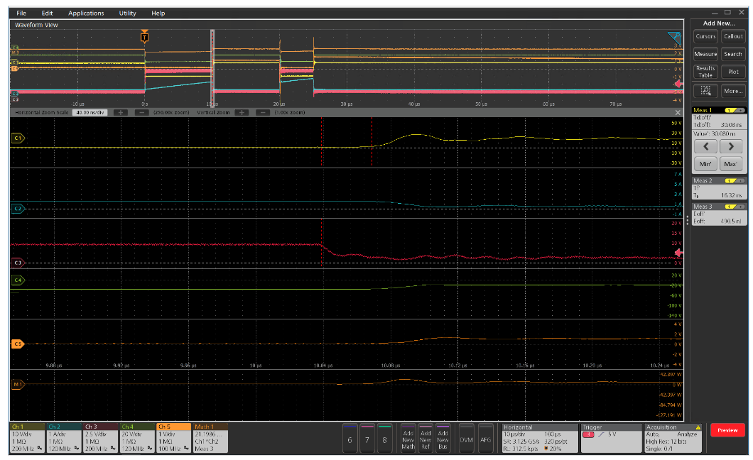 double pulse test tektronix afg31000 arbitrary function generator ...