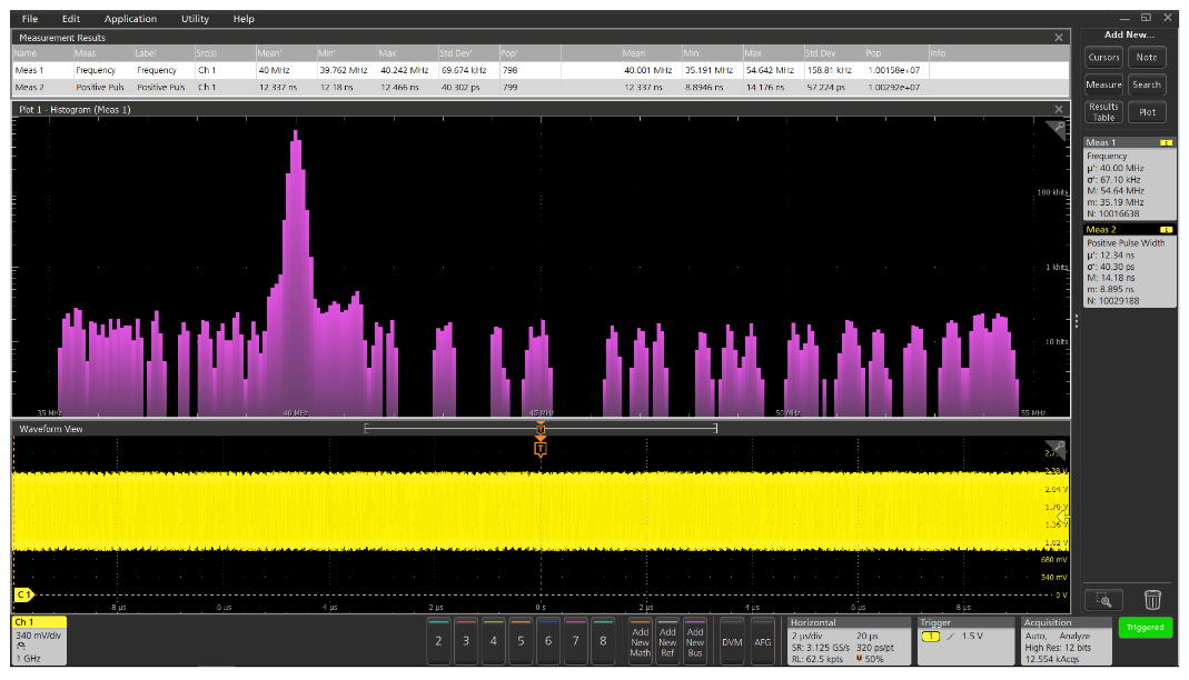 Measuring Digital Clock Stability and Jitter with an Oscilloscope ...
