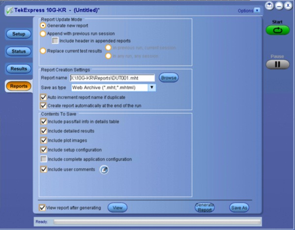 10GBASE-KR/KR4 Datasheet | Tektronix
