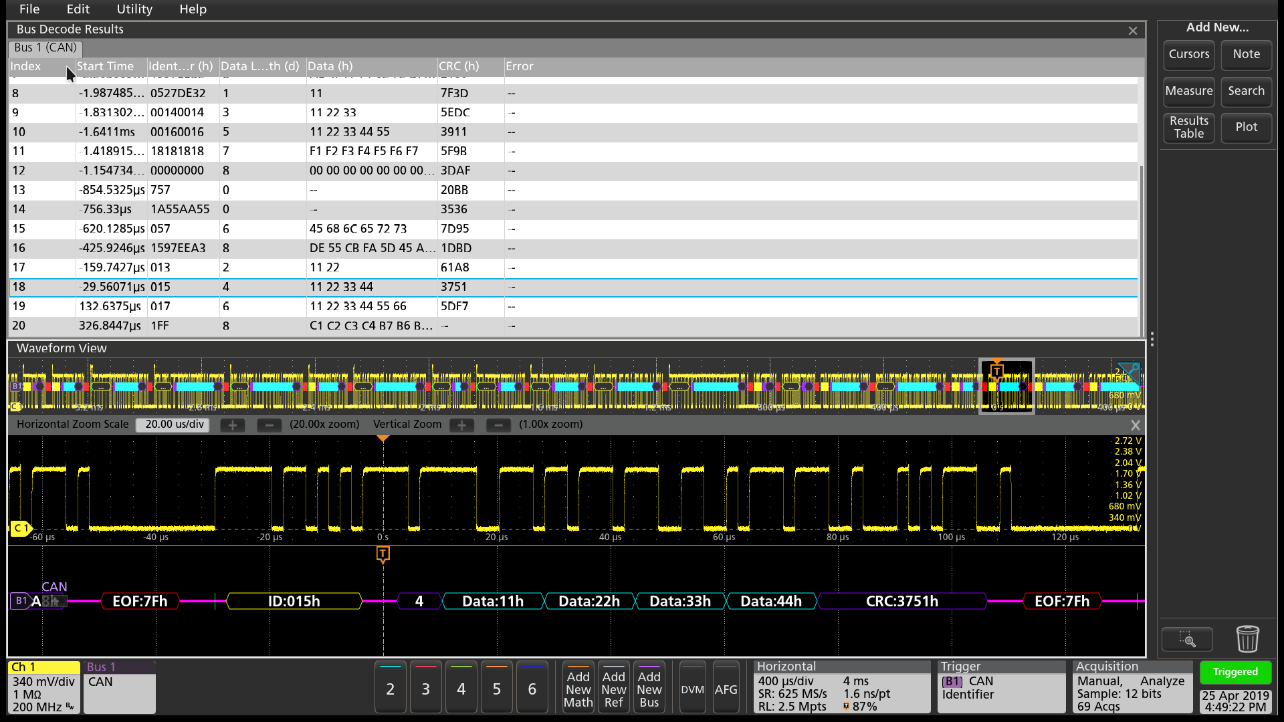 The Top 6 Serial Bus Decode Packages on Tektronix Oscilloscopes | Tektronix