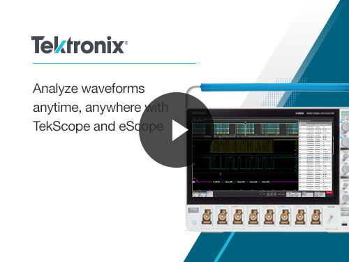 TekScope PC 分析软件 | Tektronix