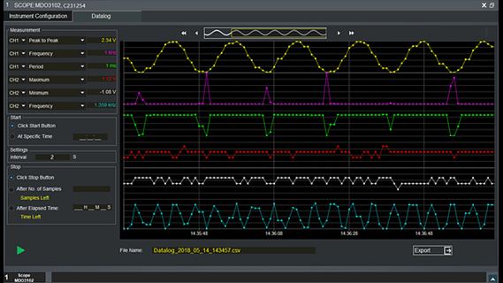 Tekbench™ 示波器控制软件 Tektronix