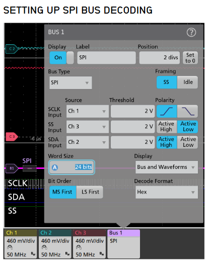 How to Troubleshoot System Problems Using an Oscilloscope with I2C and SPI Decoding | Tektronix
